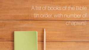 A list of books in the bible by number of chapters – Thomas Creedy's Blog